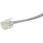 C2G 14ft RJ11 6P4C Straight Modular Cable - RJ-11 Male - RJ-11 Male ...