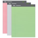 Office Depot Brand Professional Writing Pads 5 x 8 Narrow Ruled ...