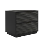 Sauder Morgan Main 2 Drawer Side Table 19 13 H x 23 58 W x 15 34 D ...