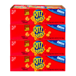 RITZ Bits Cheese Sandwich Crackers 1 Oz Pouch Box Of 48 Pouches ...