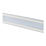 Azar Displays Plastic Adhesive Back C Channel Name Plates 4 x 6 Clear ...