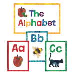 Carson Dellosa World Of Eric Carle Alphabet Bulletin Board Set - Office ...