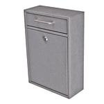 Mail Boss Locking Security Drop Box 16 14 H x 11 14 W x 4 34 D Granite ...