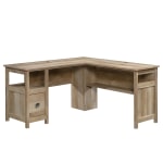 Sauder Cannery Bridge 59 W L Shaped Computer Desk Mystic Oak - Office Depot