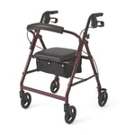 Medline Guardian Basic Rollator 6 Wheels Green - Office Depot