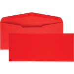 Gartner Studios 10 Stationery Envelopes Gummed Seal Red Border Pack Of ...