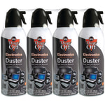 Dust Off Electronics Dusters 10 Oz Pack Of 4 Dusters - Office Depot