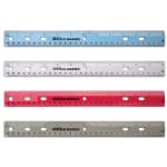 Office Depot Brand Plastic Ruler 12 Assorted Colors No Color Choice ...