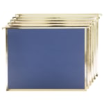 U Brands® Hanging File Folders, 1" Expansion, Letter Size, Classic Chic ...