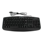 Seal Shield Silver Storm Wired Washable Keyboard Black STK503P - Office ...
