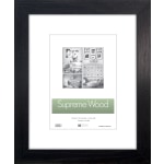 Timeless Frames Matted Regal Picture Frame 8 x 10 With Mat Black ...