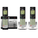 VTech CS5129 5 5 Handset DECT 6.0 Cordless Phone System With Digital ...