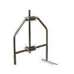 Medline Standard Trapeze Bar Fixed Without Base Chrome - Office Depot