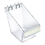 Azar Displays Bucket Displays For PegboardSlatwall Metal U Hooks ...