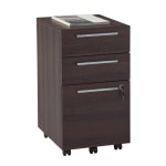 Realspace Trezza 62 W L Shaped Computer Desk Warm Walnut - Office Depot