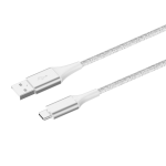 Vivitar USB A To USB C Cable 6 White NIL4006 WHT STK 24 - Office Depot