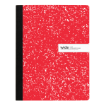 Office Depot Brand Composition Notebook 9 34 x 7 12 Wide Ruled 100 ...