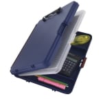 Saunders Workmate II Portable Desktop 8 12 x 12 Blue - Office Depot
