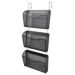 Office Depot Brand Mesh Wall Files Letter Size Black - Office Depot