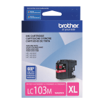 Brother LC103 Magenta Ink Cartridge LC103M - Office Depot