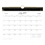Noteworthy Academic Monthly Wall Calendar 11 x 8 34 Gemini July 2019 to ...