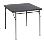 Realspace Molded Plastic Top Folding Table 4W Platinum - Office Depot