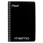 Mead Wirebound Side Opening Memo Book 3 x 5 1 Hole Punched College ...