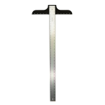 Ludwig Precision Aluminum T Square 2 x 48 Heavy Duty - Office Depot