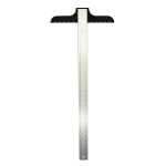 Ludwig Precision Aluminum T Square 2 x 48 Heavy Duty - Office Depot