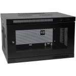 Tripp Lite 12U Wall Mount Rack Enclosure Server Cabinet Hinged ...