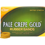 Alliance Rubber Pale Crepe Gold Rubber Bands 12 1 34 x 116 1 Lb Box Of ...