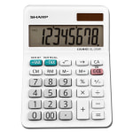Sharp White Series Desktop Calculator EL 330WB - Office Depot