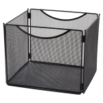 Safco Mesh Desktop Tub File Letter Size Black - Office Depot
