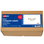 Avery Continuous Form Permanent Address Labels 4013 Rectangle 3 12 x ...