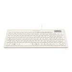 Man Machine Very Cool Keyboard washable USB US hygienic white - Office ...