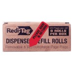 Redi Tag Dispenser Refills Please Sign Return 1 34 x 916 Red 120 Flags ...