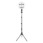 Realspace 6 LED Ring Light With Clip On Monitor Mount Or Tripod Stand ...