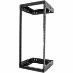 StarTech.com 24U 19 Wall Mount Network Rack Adjustable Depth 12 20 2 ...