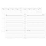 TUL Discbound Daily Planner Refill Pages Letter Size - Office Depot