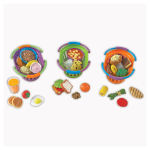 Learning Resources New Sprouts Classroom Play Food Set Assorted Colors ...