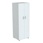 Inval Storage Cabinet 14 Shelves 66 H Laricina White - Office Depot