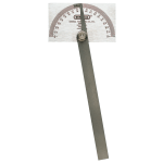 Stainless Steel Protractors 6 in Round Head - Office Depot