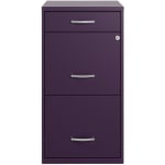 Realspace SOHO Organizer 18 D Vertical 3 Drawer File Cabinet Navy ...