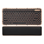 Azio Retro Wireless Keyboard Compact Gunmetal - Office Depot