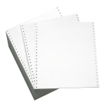 Domtar Continuous Form Paper Clean Edge Perforation 9 12 x 11 20 Lb ...