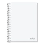 Just Basics Poly Spiral Notebook 8 x 10 12 1 Subject College Ruled 70 ...
