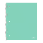 Office Depot Brand Stellar Poly Notebook 8 12 x 11 1 Subject College ...