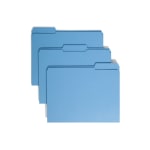 Smead Color File Folders With Reinforced Tabs Letter Size 13 Cut ...