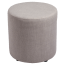 Lorell Collaborative Seating Cylinder Ottoman Fabric Slate - Office Depot