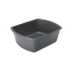Medline Rectangular Plastic Washbasins 6 Qt Graphite Pack Of 50 ...